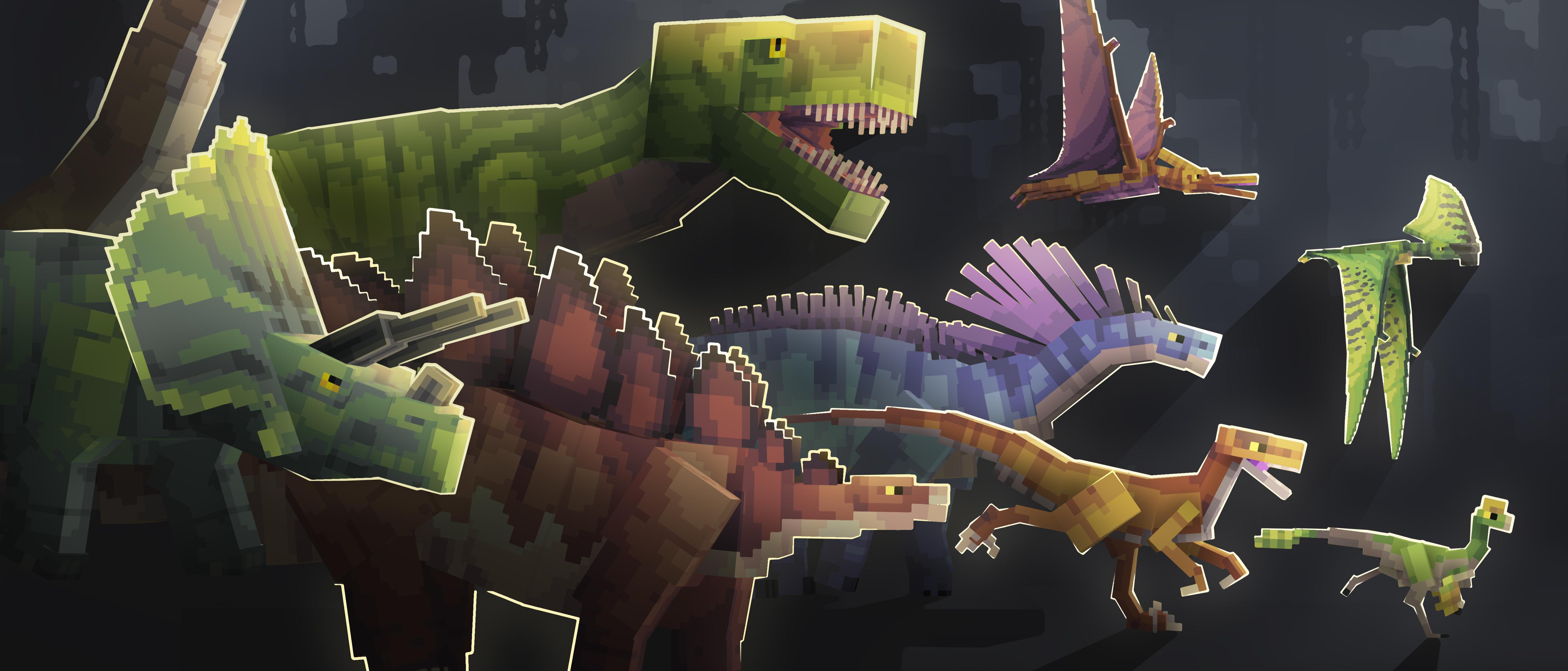 Dinosaurs Add-On | Pixelbiester - Minecraft Creators