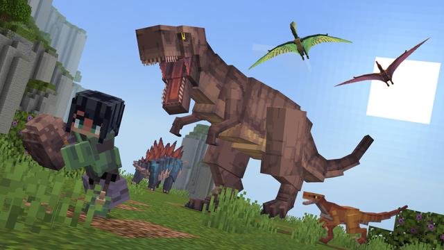 Dinosaurs Add-On | Pixelbiester - Minecraft Creators