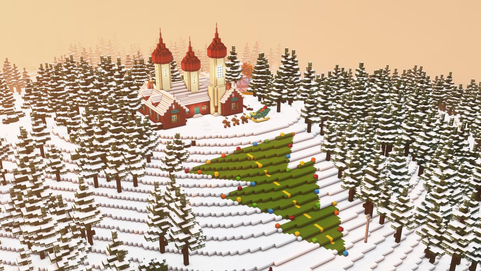 The Secret World of Santa Claus | Pixelbiester - Minecraft Creators